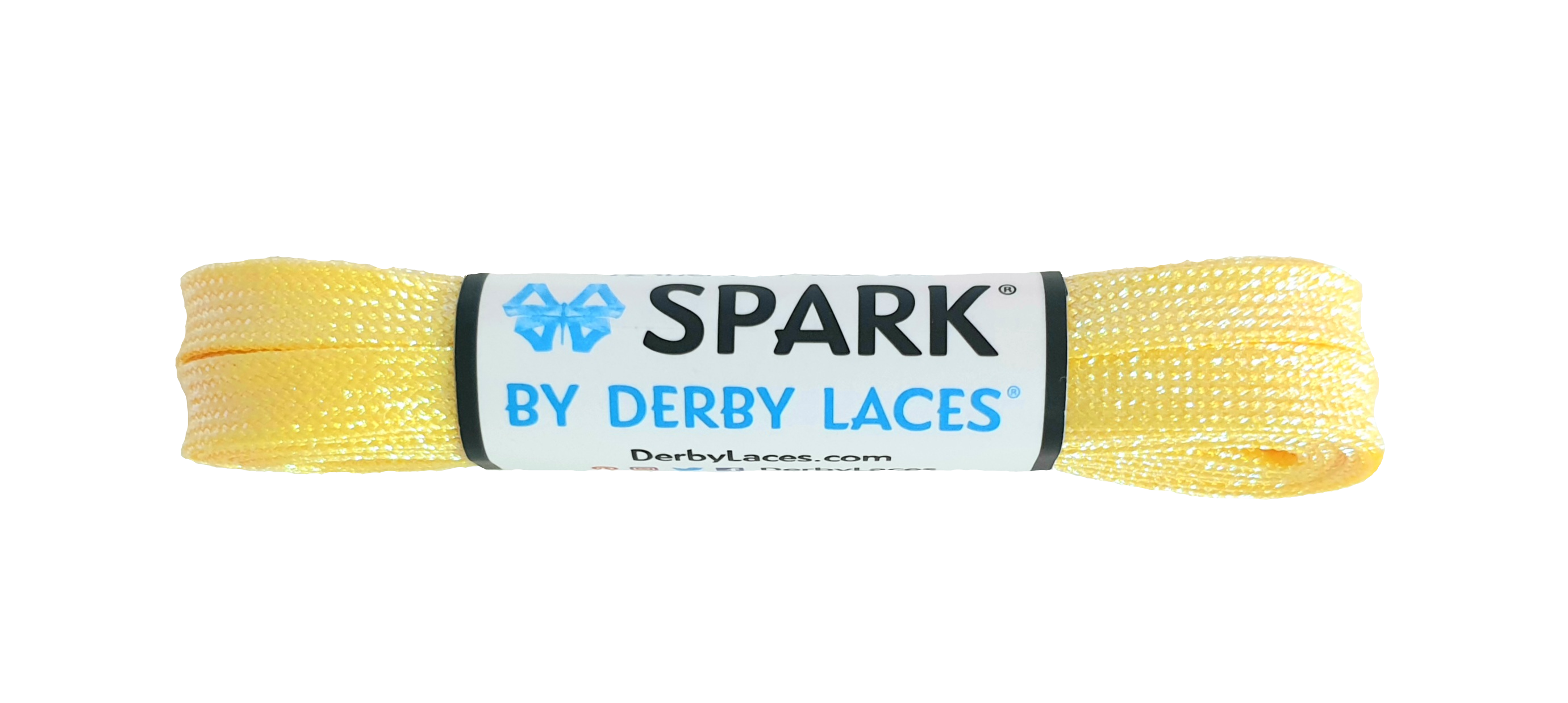 Derby Laces SPARK Lemon Yellow – Keaskates